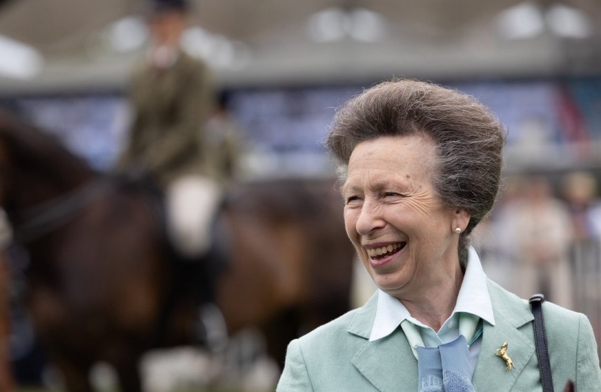 Princess Anne Joins 75th Royal Edinburgh Military Tattoo Rehearsals